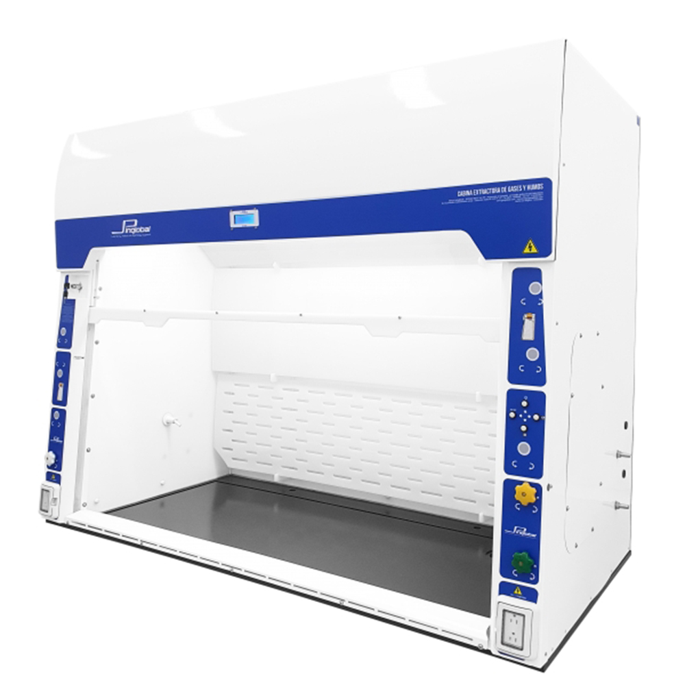 Gas and smoke extractor cabin - strong acids and alkalis | Tecquimica