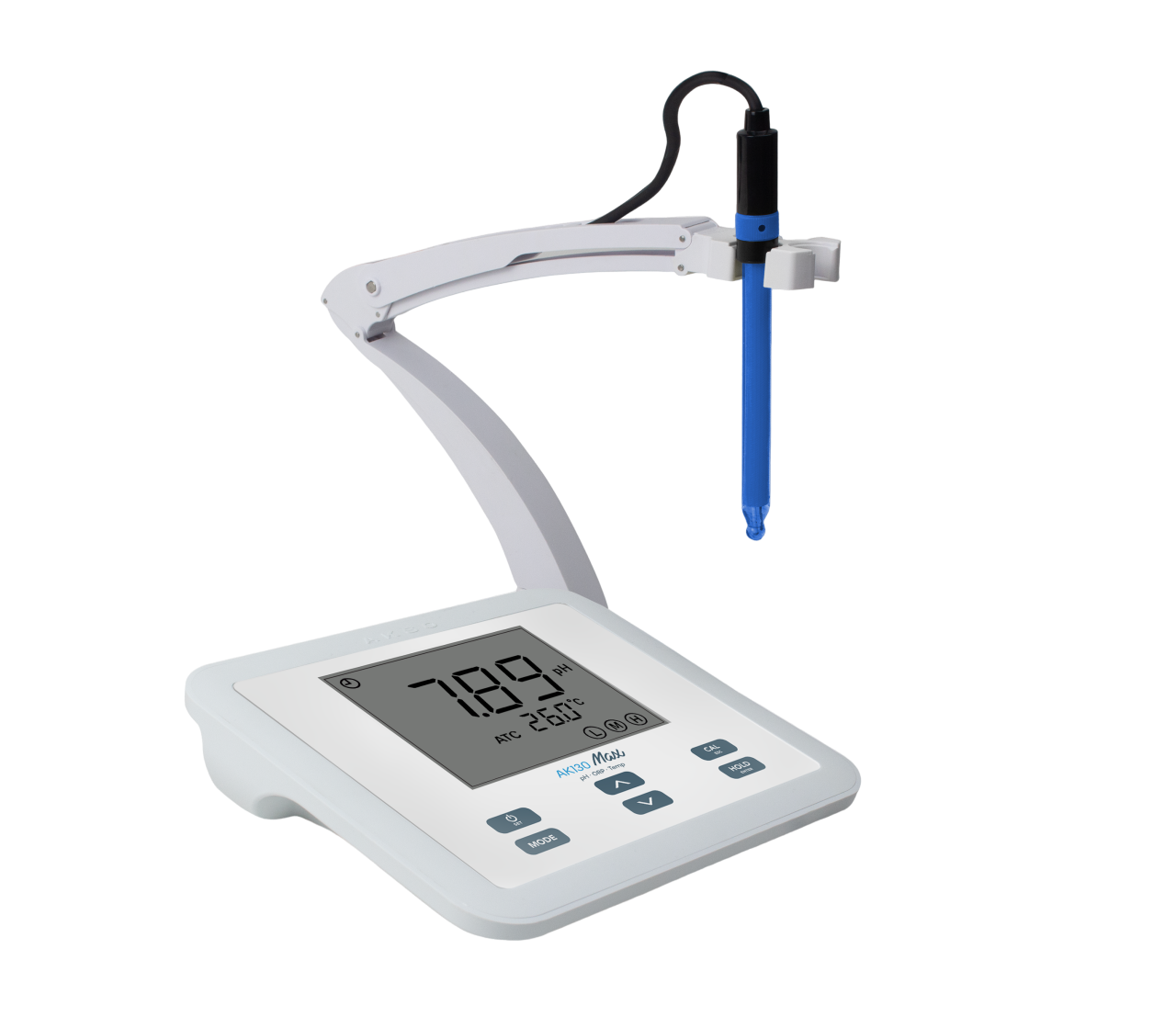 AK130 MAX: Medidor de mesa de pH/ORP/Temp | Tecquimica